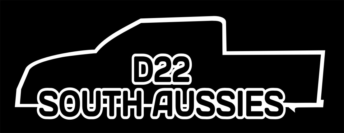 Navara D22 South Aussies decal 260 x 85 mm CONFIRM your color - Crazyfish