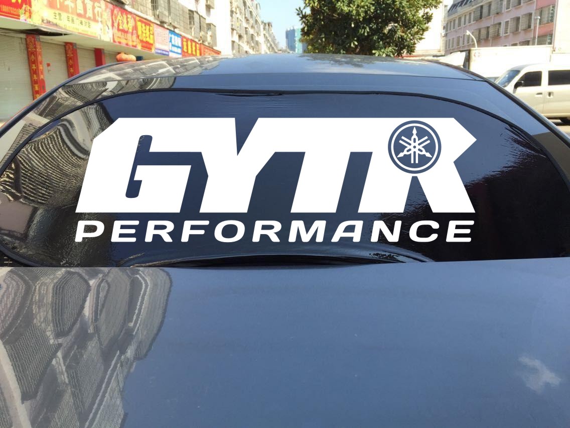 GYTR Yamaha vinyl decal 900 x 275 mm CONFIRM your color - Crazy Fish