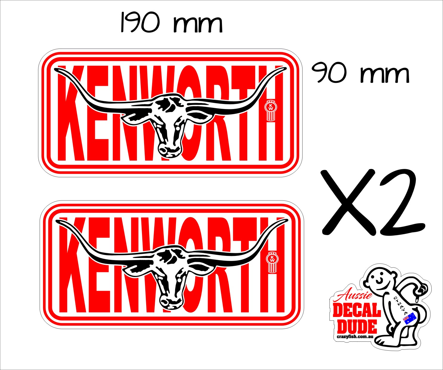 Kenworth Decals And Stickers at Cyril Sandy blog