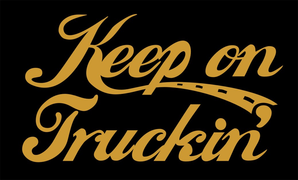 Keep On Truckin Decal