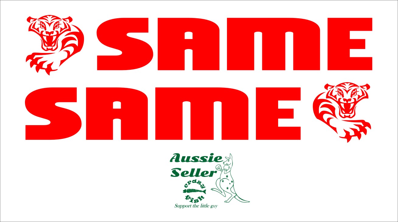 SAME Tractor decals TWO (2) 400 x 70 mm each choose your color - Crazy Fish