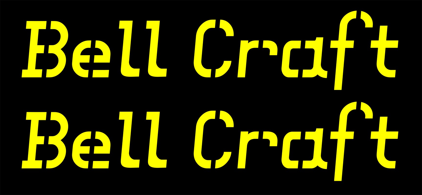 Bell Craft retro Boat decals TWO (2) 500 x 105 mm each CONFIRM your ...