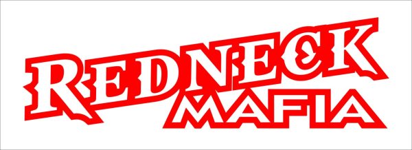 Redneck Mafia vinyl decal 260 x 80 mm choose your color - Crazy Fish
