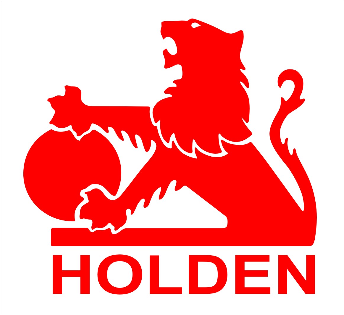 Holden retro decal 170 x 160 mm CONFIRM your color - Crazy Fish