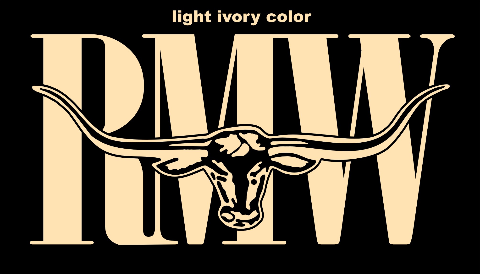 RMW #2 vinyl decal 500 x 250 mm choose your color - Crazy Fish