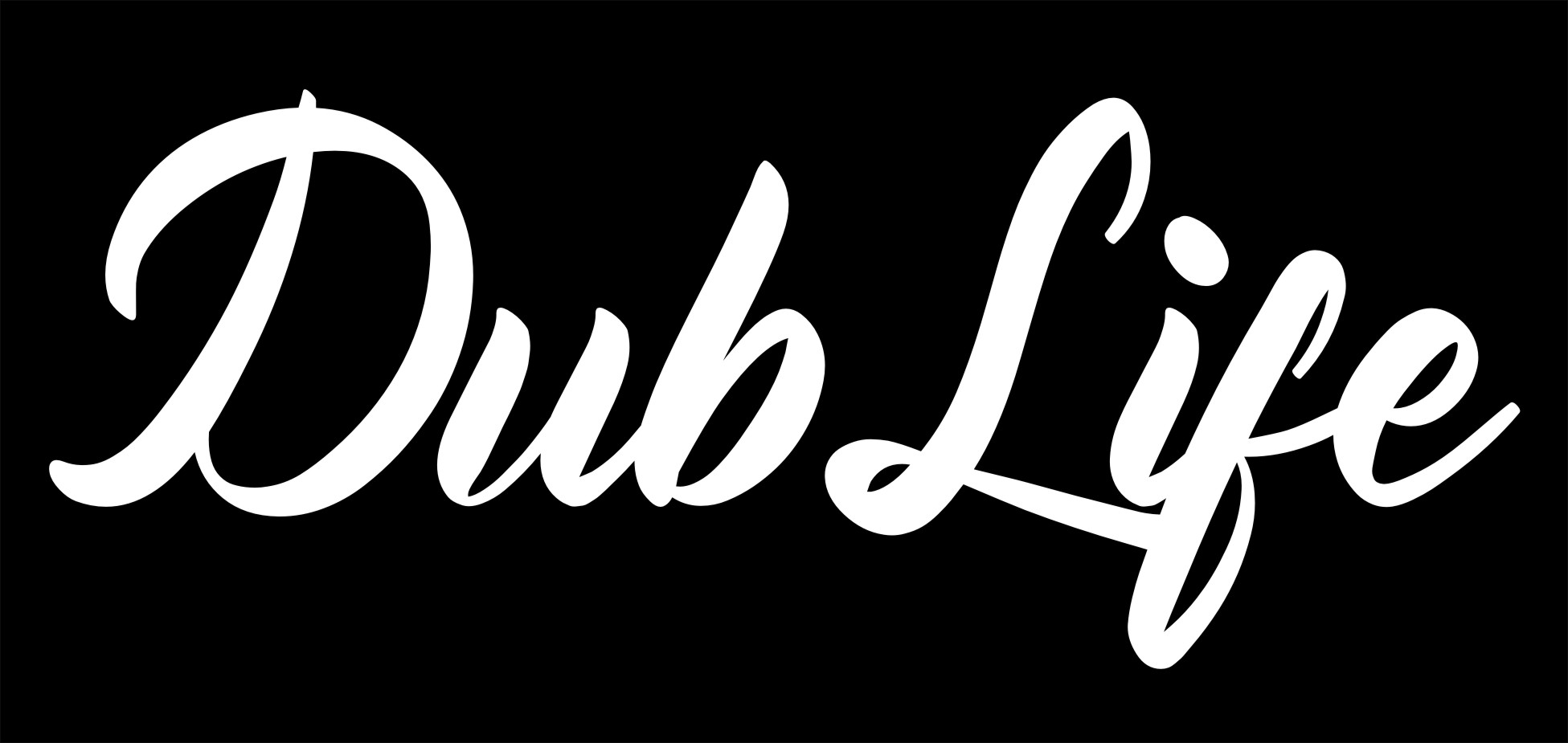 DubLife VW decal 200 x 80 mm CONFIRM your color - Crazyfish