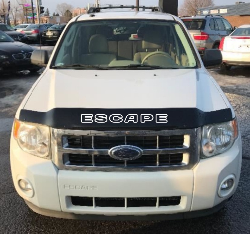 Ford ESCAPE Bug deflector decal 600 x 60 mm choose your color - Crazy Fish