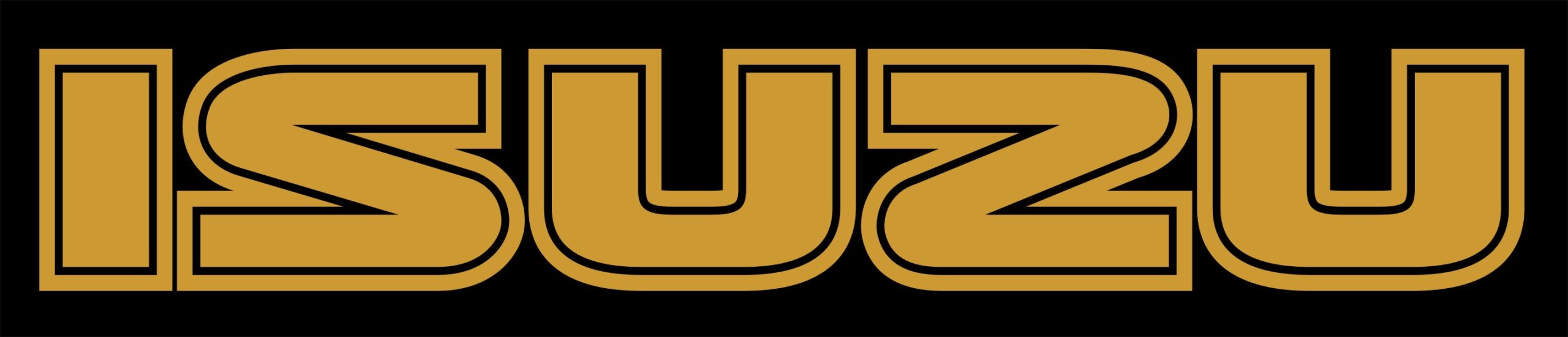 ISUZU #2 Tailgate decal 950 X 155 mm choose your color - Crazy Fish