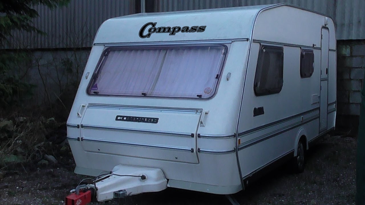 Compass retro Caravan vinyl decals TWO (2) 700 x 165 mm each CONFIRM ...