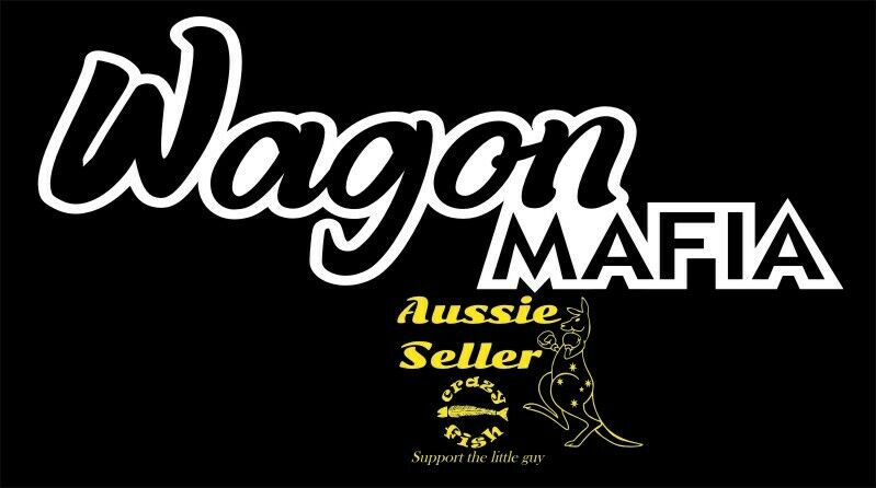 Wagon Mafia vinyl decal 260 x 90 mm CONFIRM your color - Crazyfish