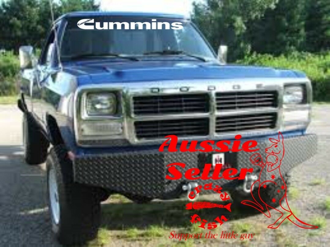 Cummins decal LARGE 920 x 150 mm CONFIRM your color - Crazyfish