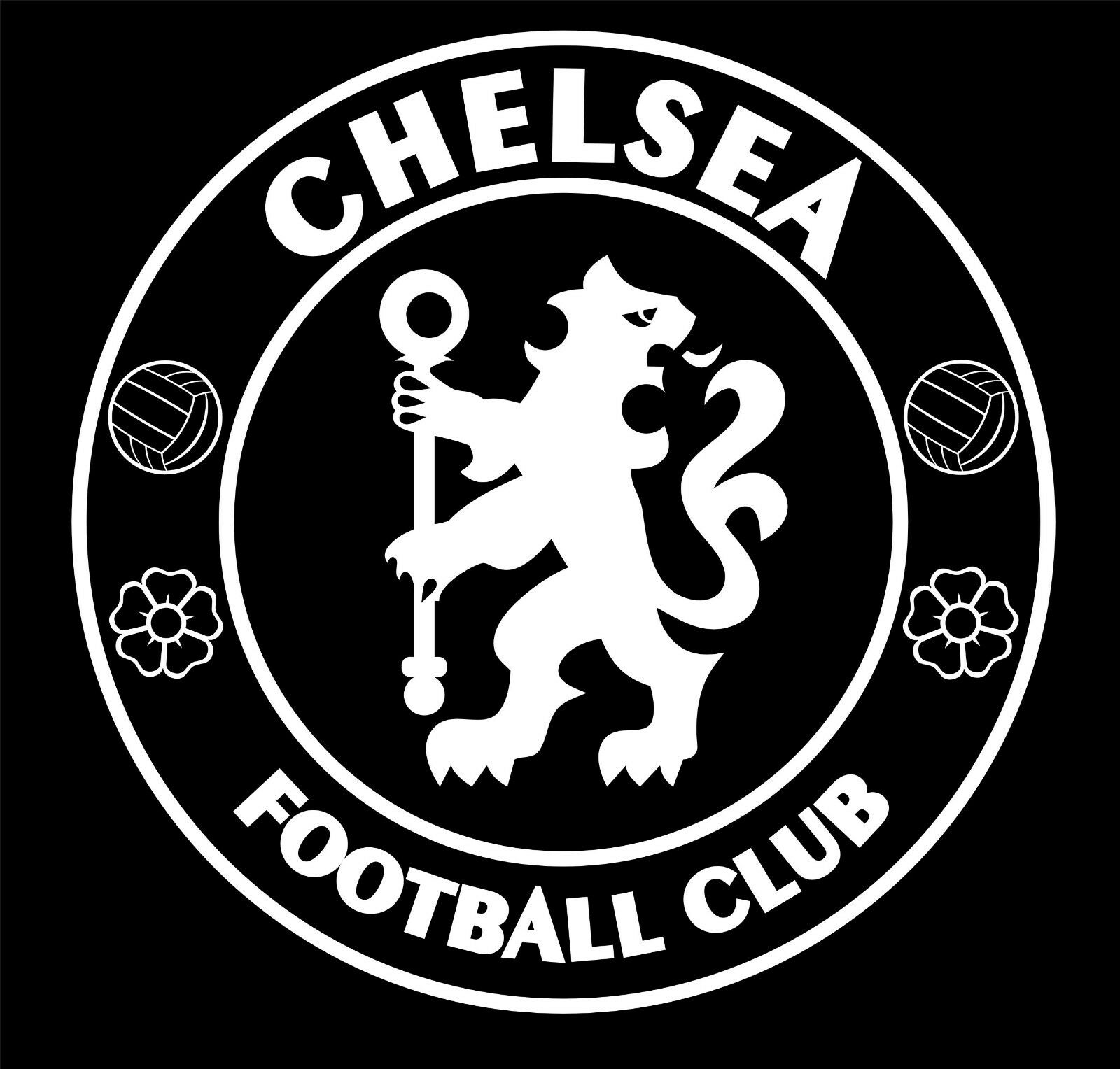 Chelsea vinyl decal 170 mm choose your color - Crazy Fish