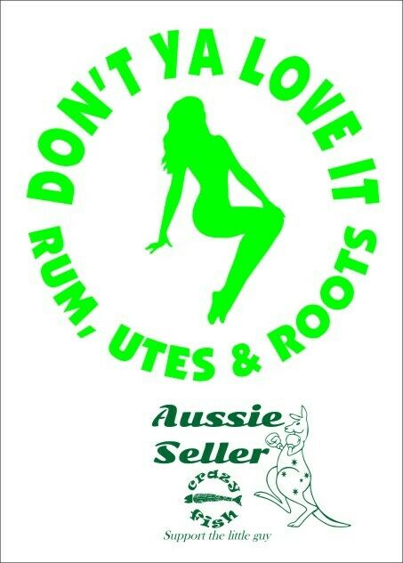 BNS Utes vinyl decal 170 mm choose your color - Crazy Fish