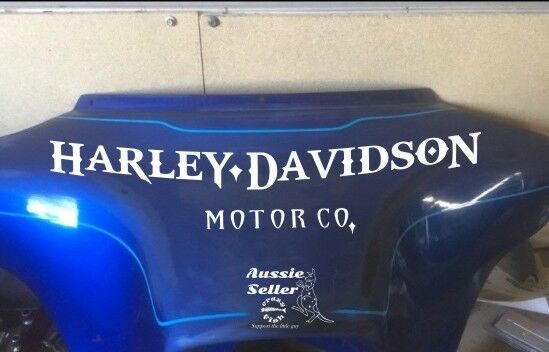 Harley Davidson Motor Co fairing decals TWO (2) CONFIRM your color ...