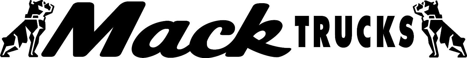 Mack Trucks screen 1100 x 140 mm choose your color - Crazy Fish