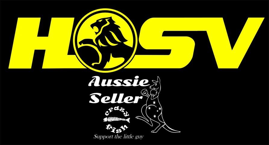 Holden HSV decal 1100 x 275 mm choose your color - Crazy Fish