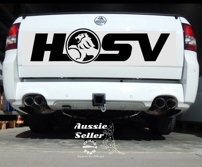 Holden HSV decal LARGE 1100 x 275 mm CONFIRM your color - Crazy Fish