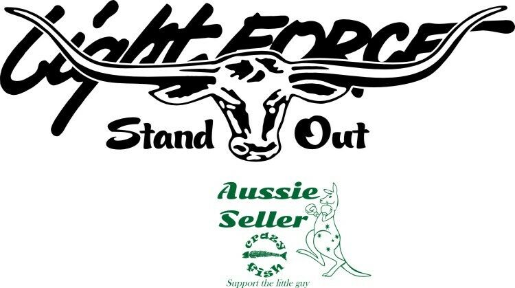 Light Force vinyl decal 265 x 85 mm CONFIRM your color - Crazyfish