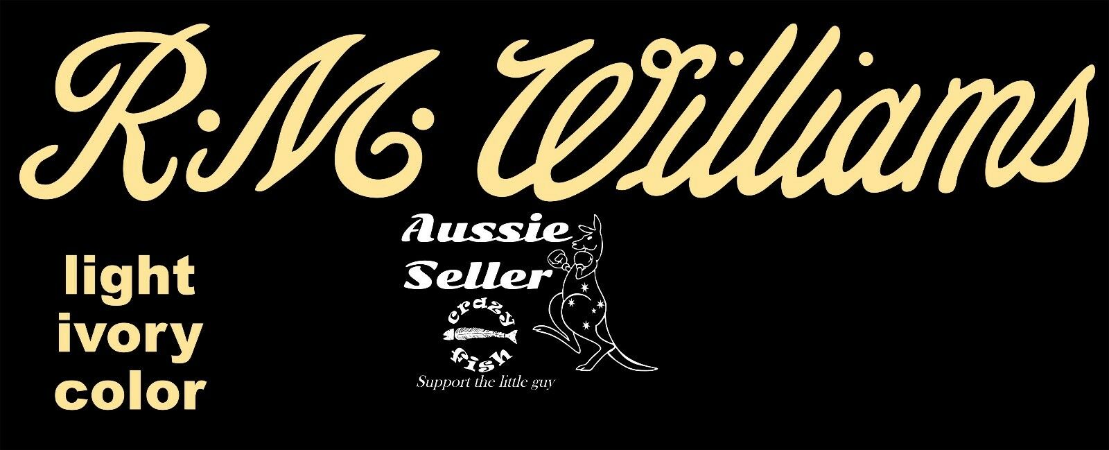 RMW vinyl decal 600 x 100 mm choose your color - Crazy Fish