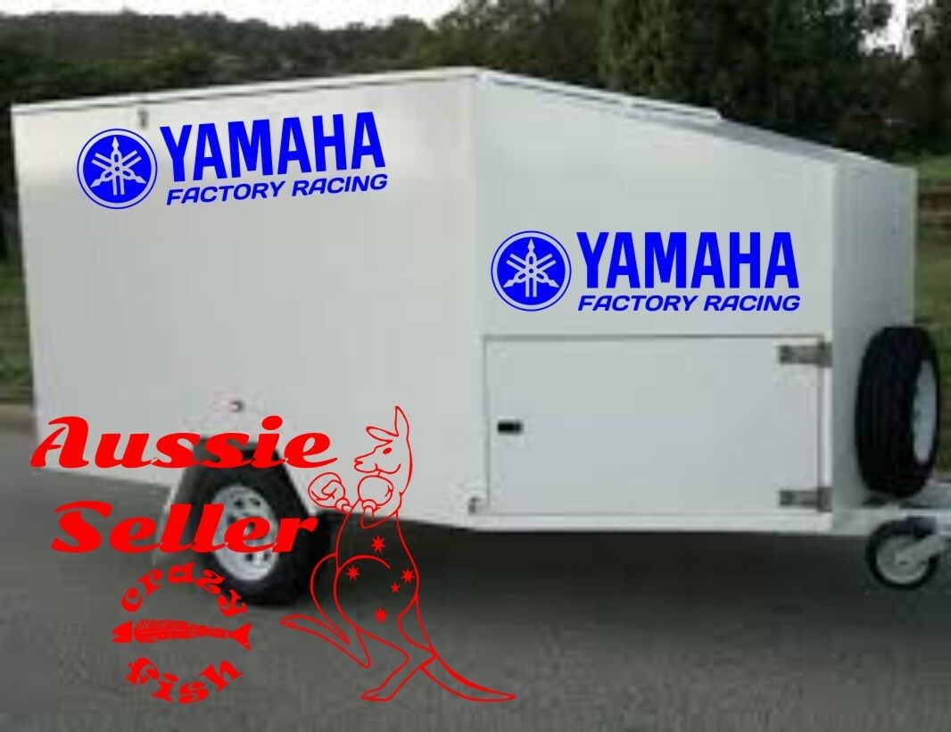 Yamaha Factory Racing decal LARGE 1100 x 270 mm CONFIRM your color ...